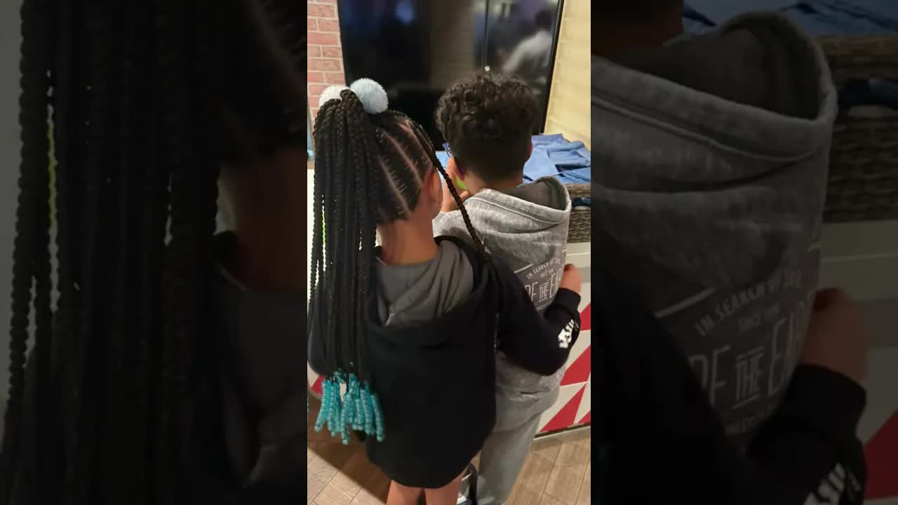 scarlett and tiania: scarlett and easton: toddler best friends!