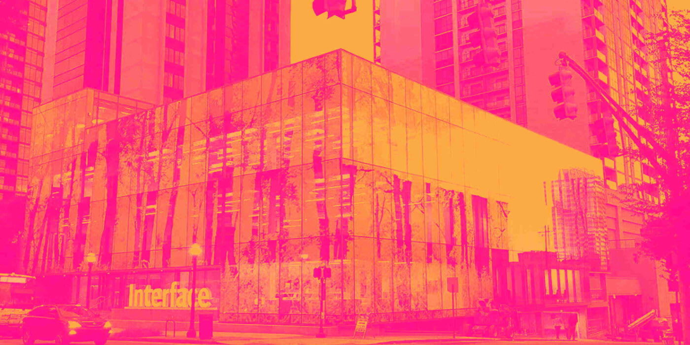 Why Is Interface (TILE) Stock Rocketing Higher Today