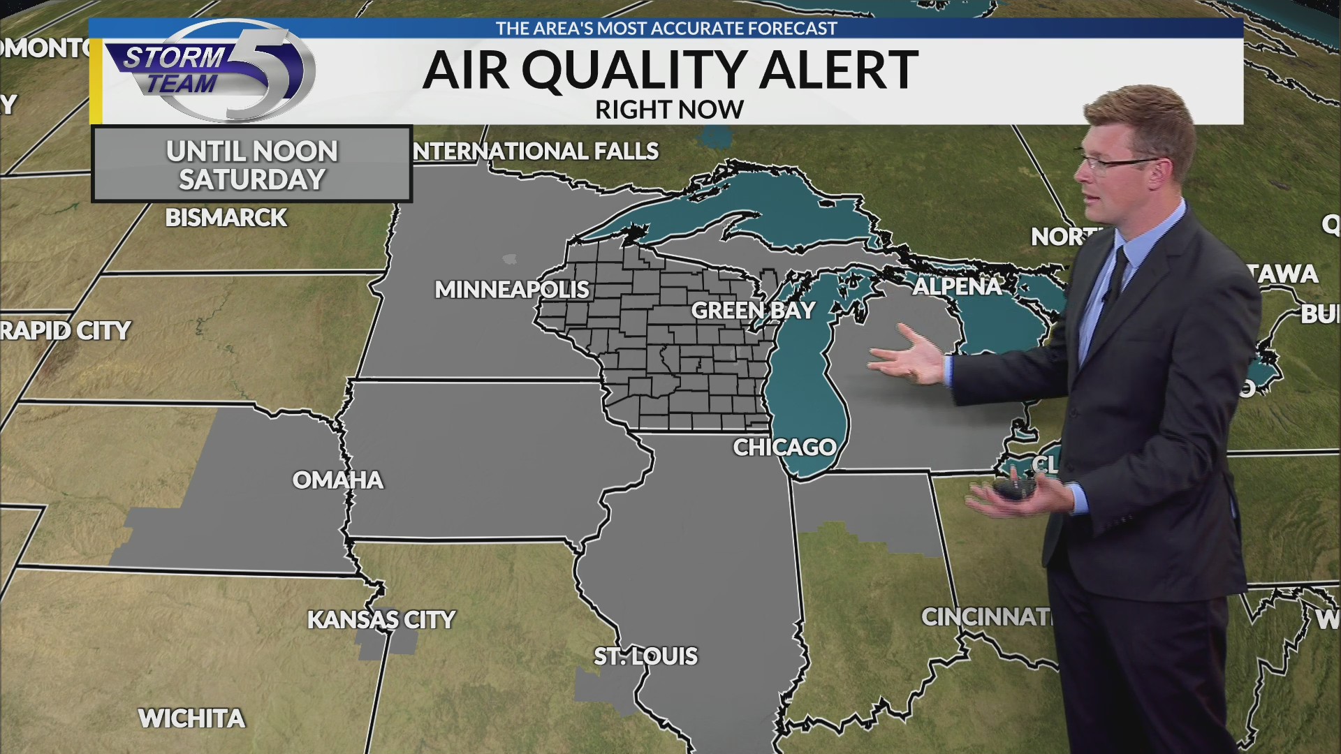 Northeast Wisconsin Midday Video Forecast 8/1/25