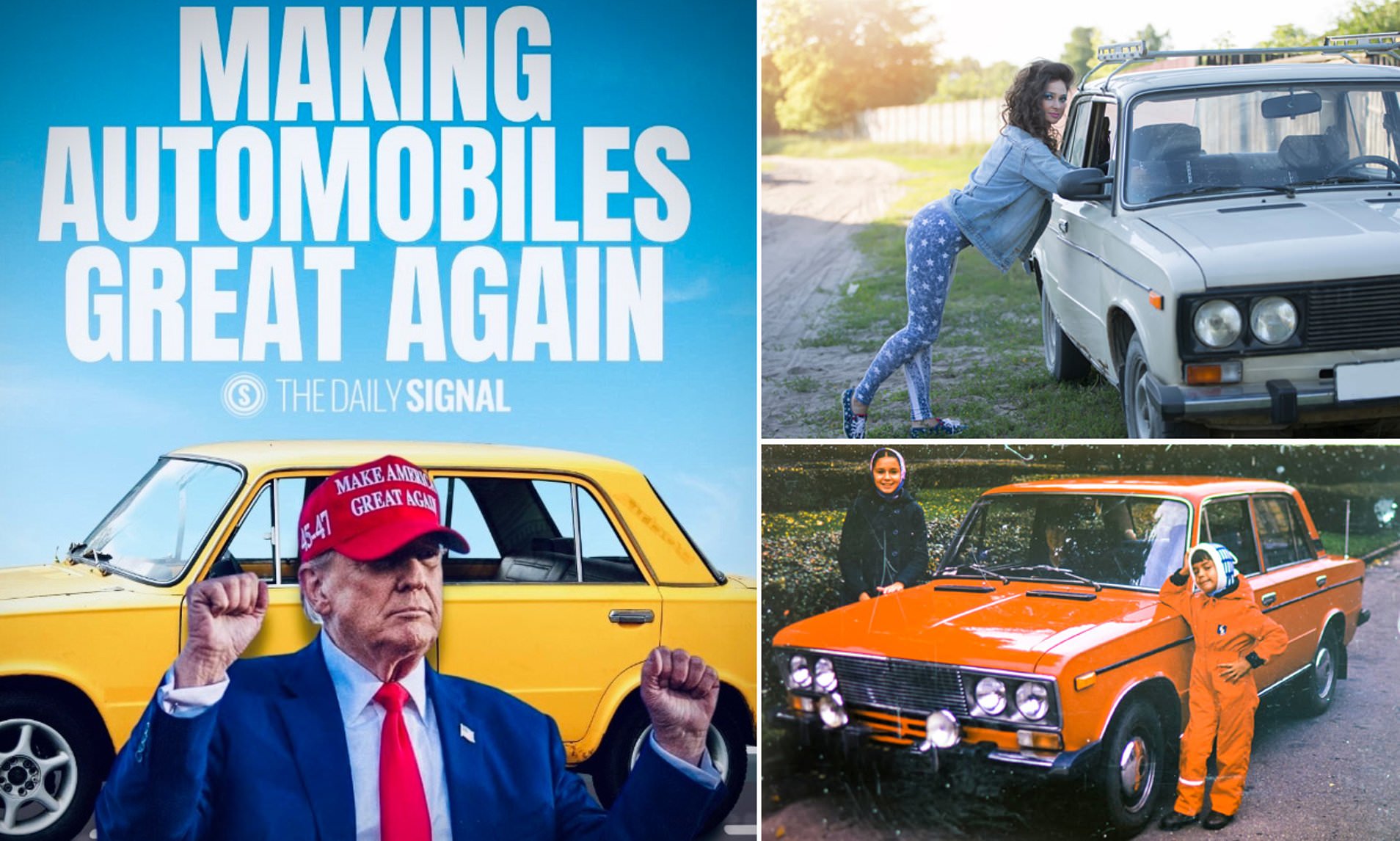 Big Beautiful Blunder: Red-faced GOP roasted for using Russian car to ...