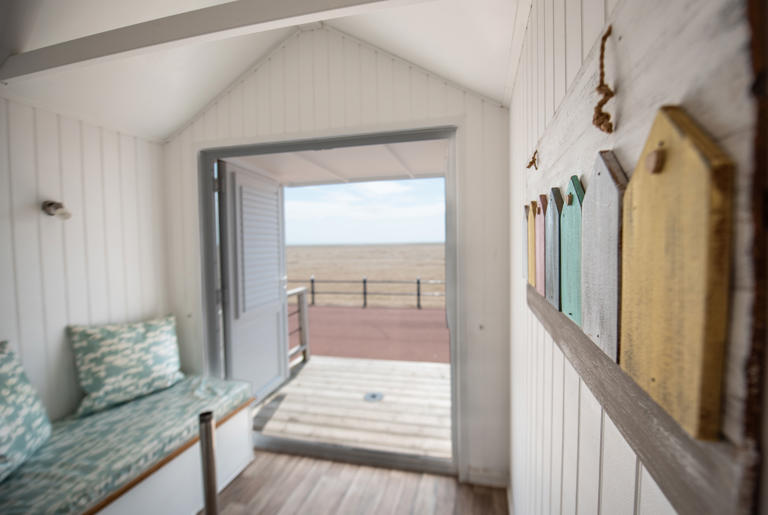 St Anne's Beach Huts: I transformed shabby and dilapidated prom eyesore ...