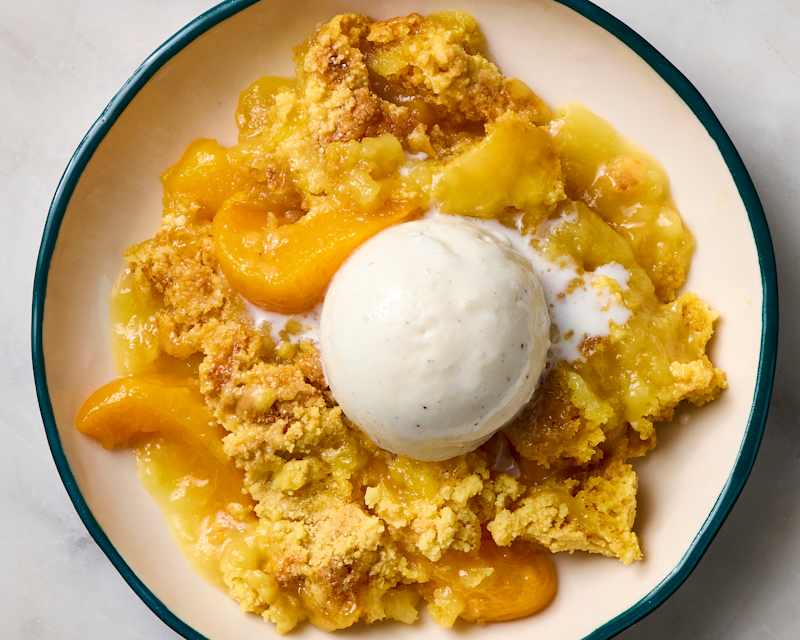 My 3-Ingredient Peach Cobbler "Dump Cake" Is the Easiest Dessert You'll ...