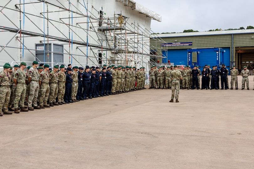 Royal Marines honoured at Devonport ceremony after graduating from ...