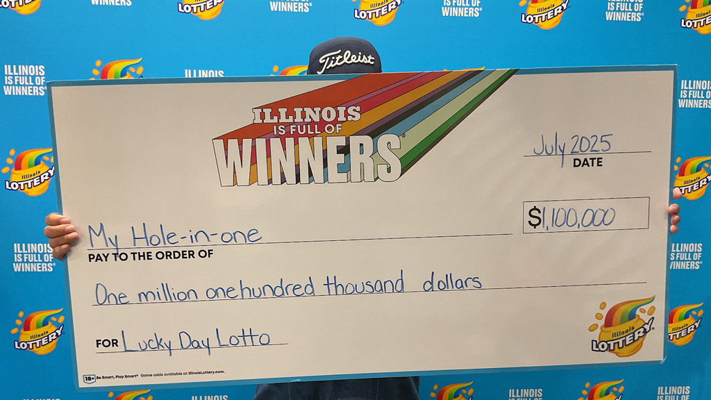 Illinois Lottery player claims $1.1M Lucky Day Lotto prize