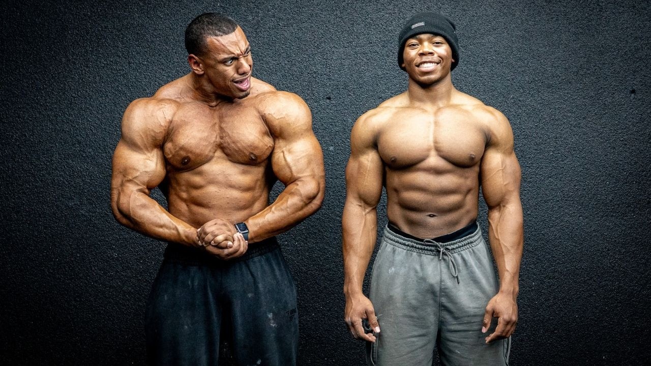 18yr Old Has The Best Natural Physique! Julian Fitzgerald with Larry Wheels