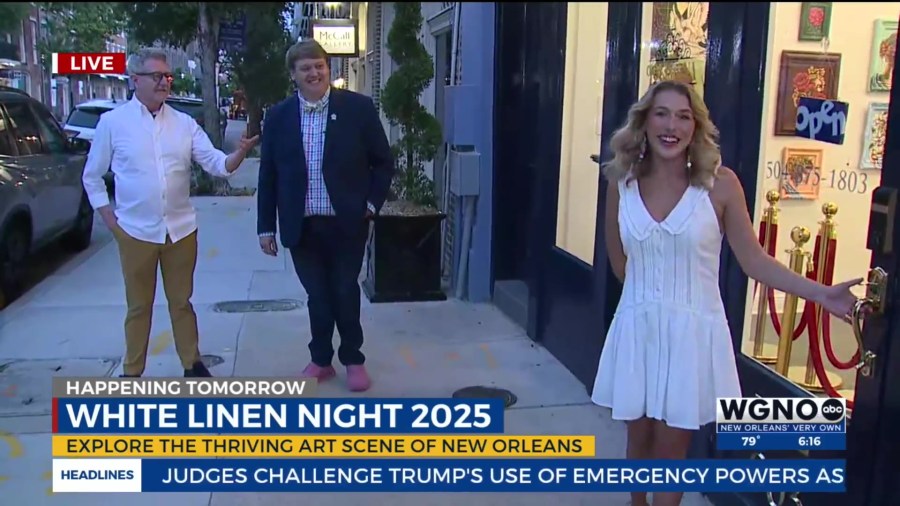 White Linen Night: New gallery, new artist