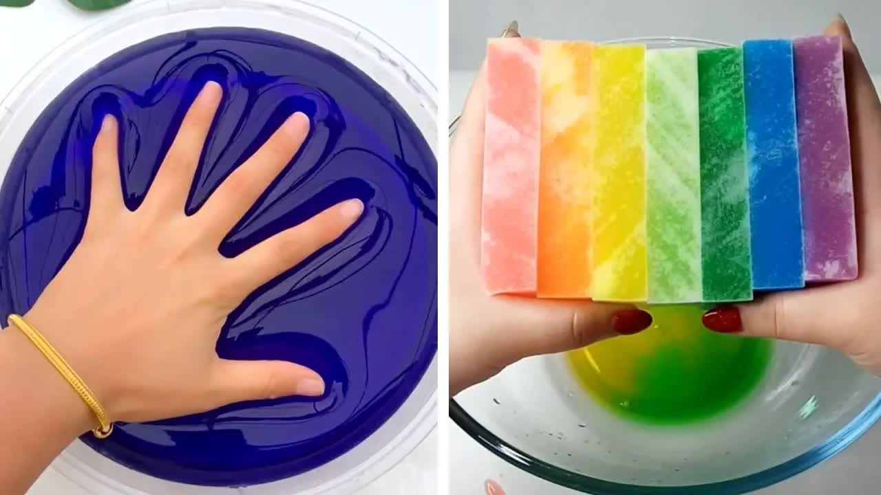 satisfying slime asmr compilation