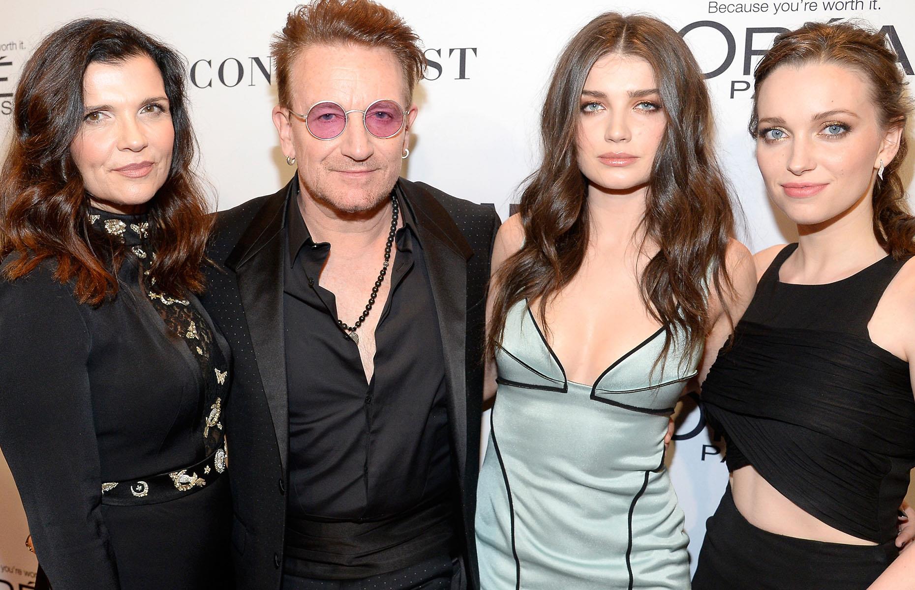 How rich are Bono and his famous family?
