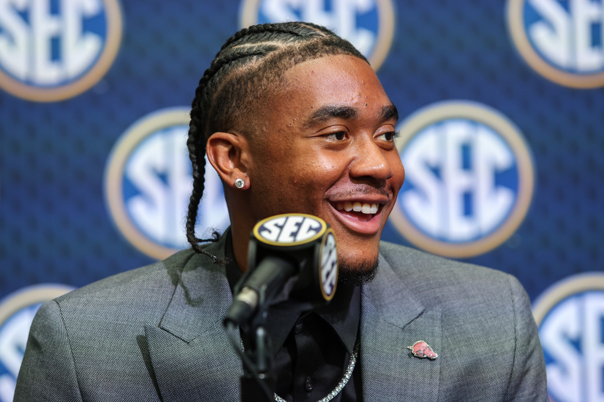 Arkansas QB Taylen Green was just put on major notice for 2025 season after a staff member ...