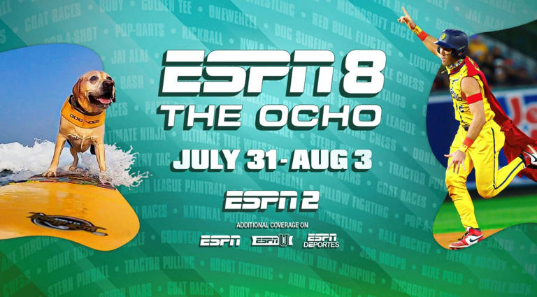 Where to stream ESPN the Ocho 2025 today? How to watch cornhole ...