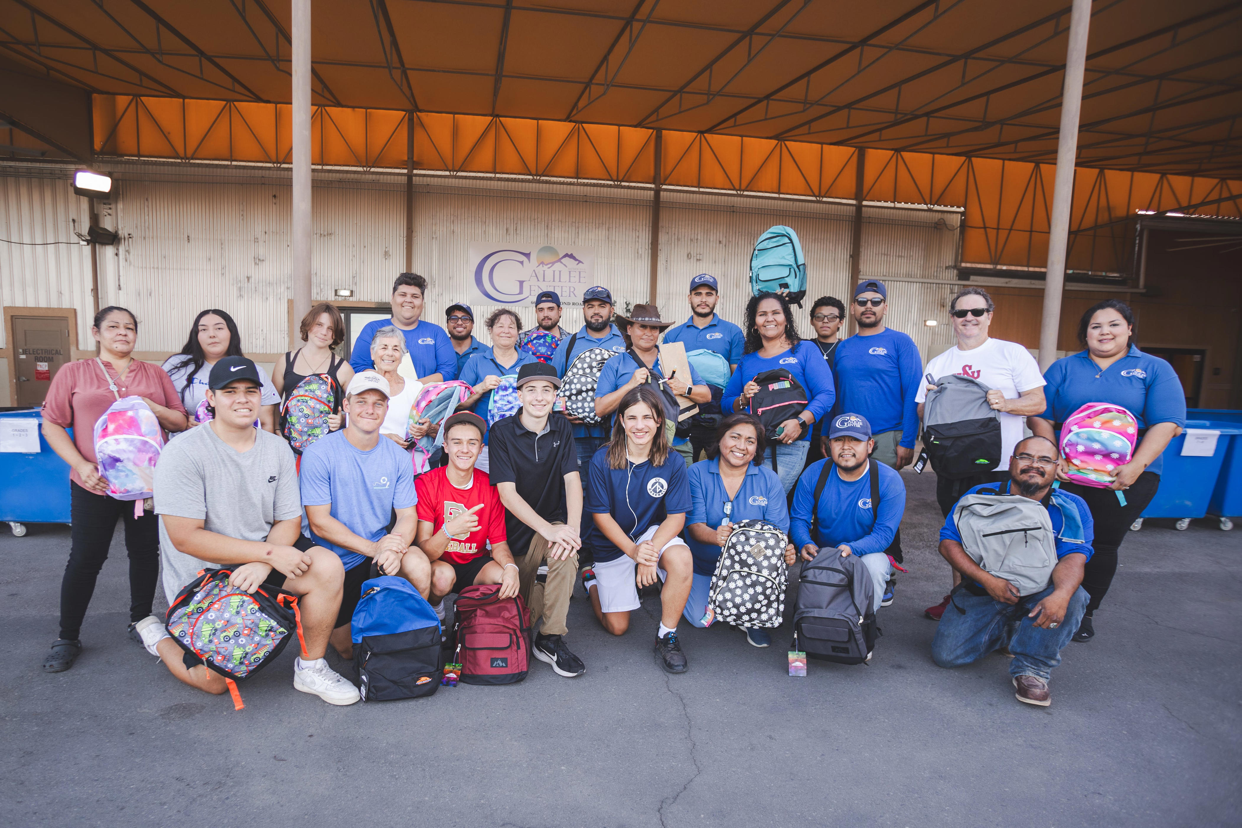 Back-to-school made easier: Galilee Center is giving away backpacks in ...