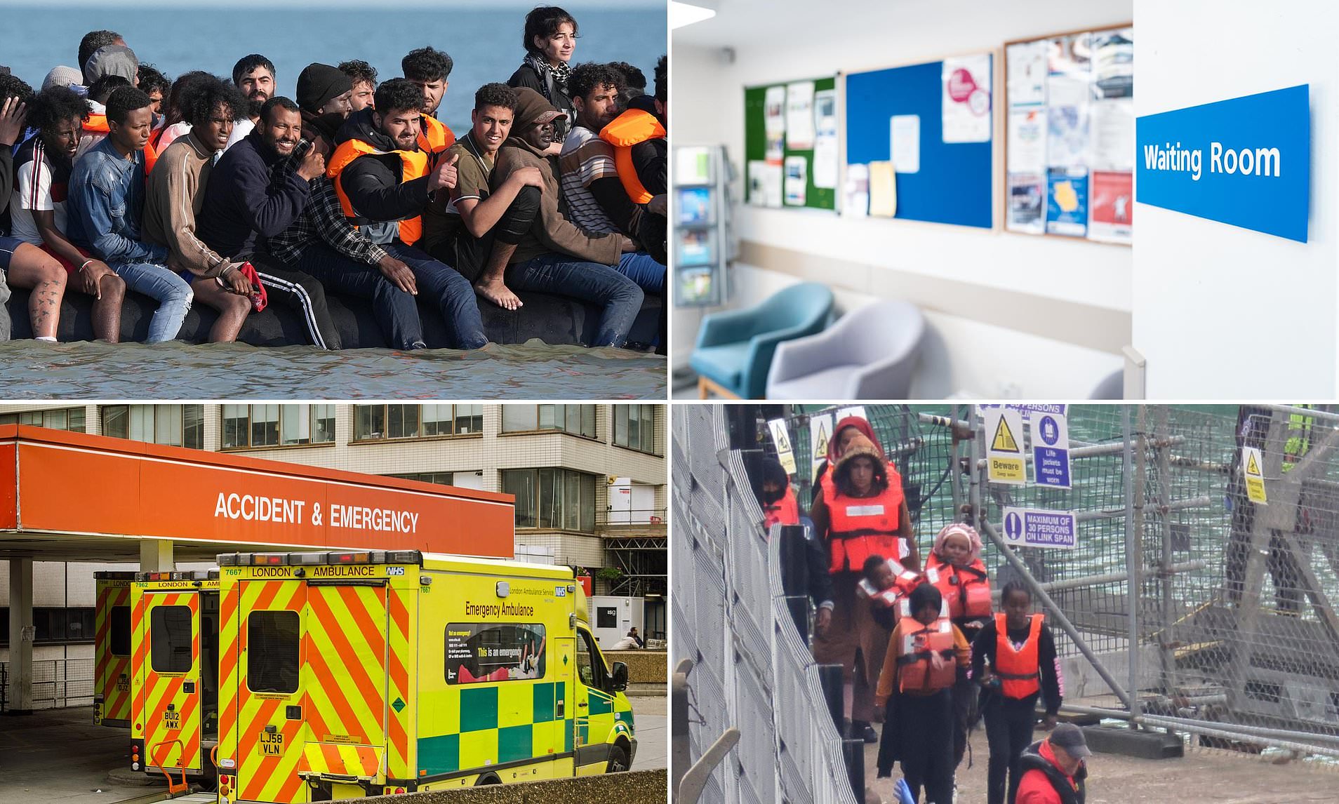Asylum seekers handed almost one million NHS 'free passes' in the last ...