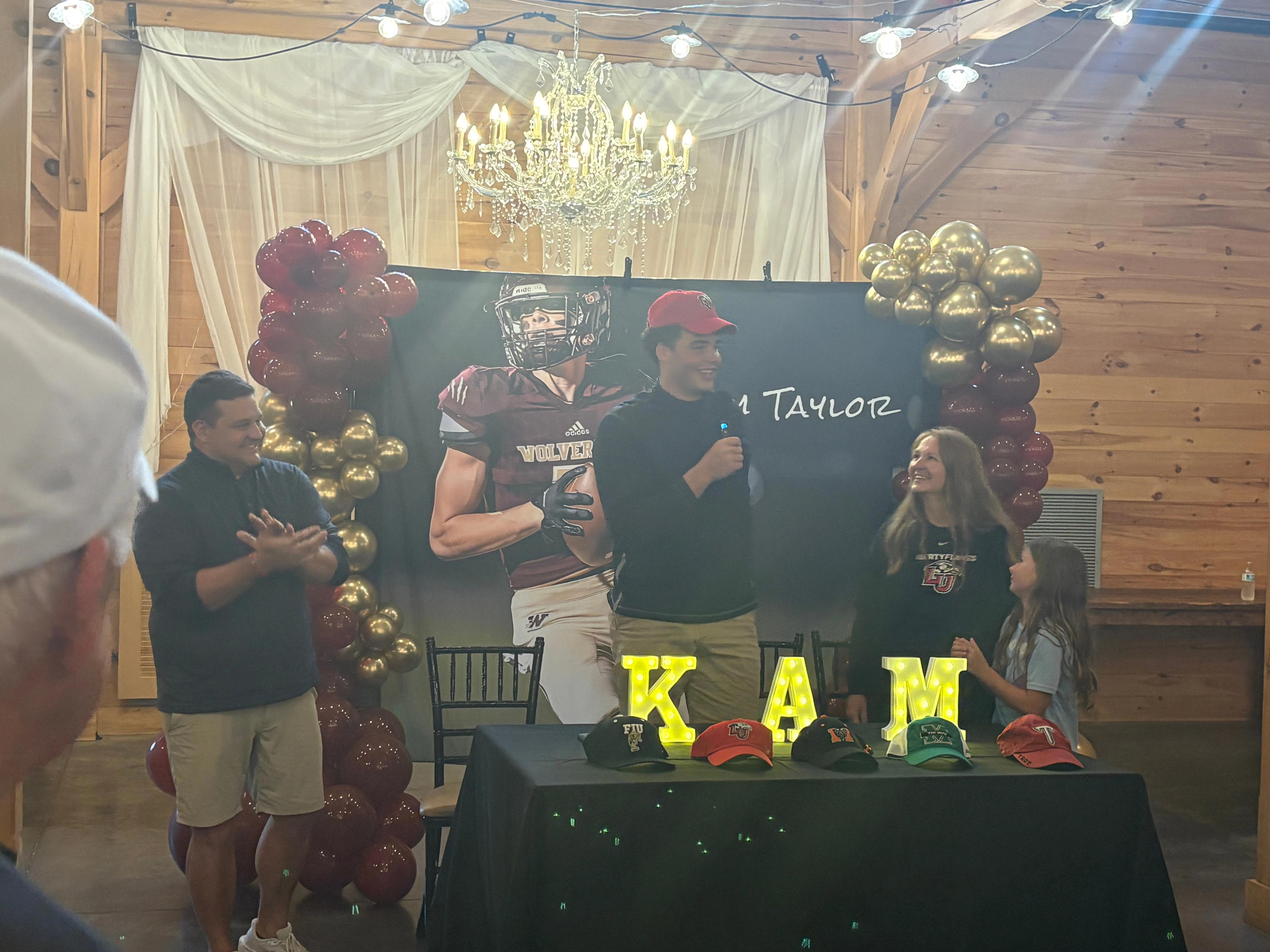 Woodruff football's Kameron Taylor commits to Liberty University