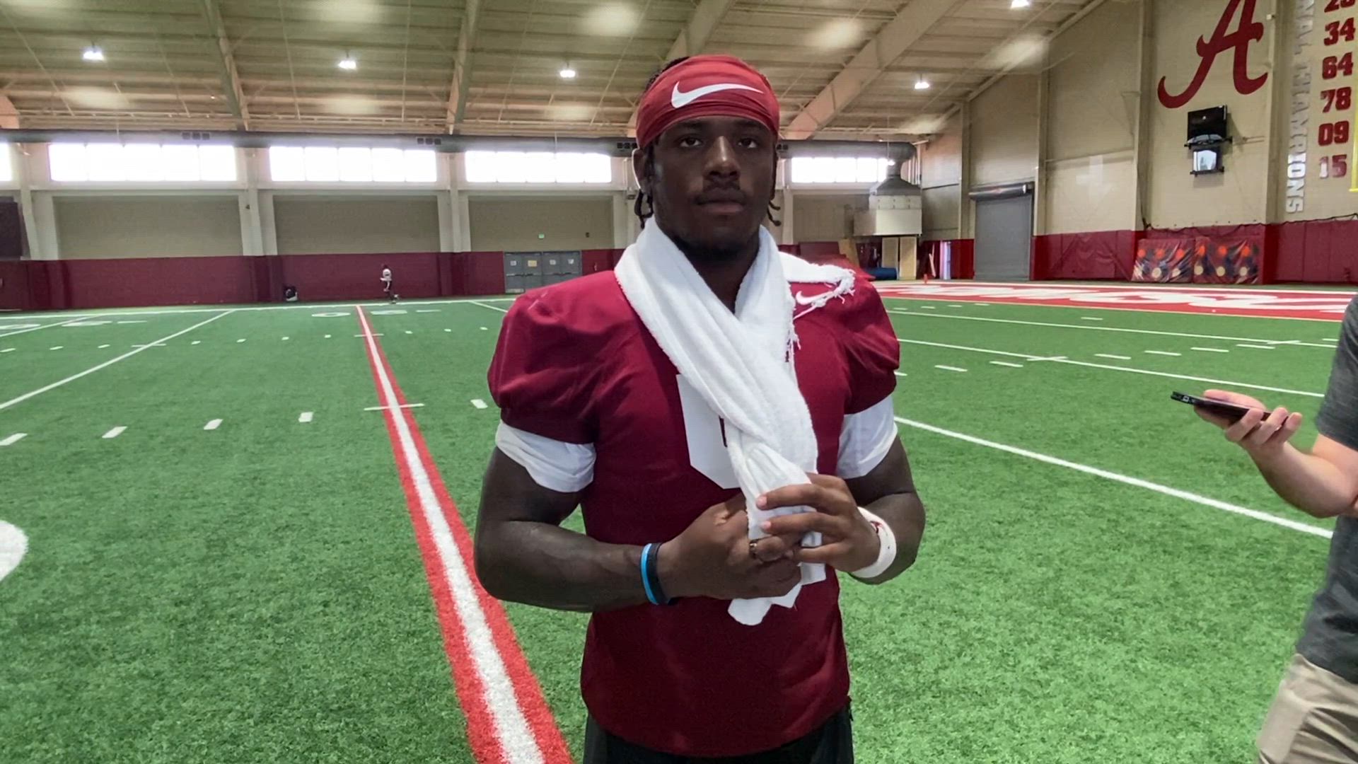 Germie Bernard Discusses Dijon Lee's Ability and Young Wide Receivers