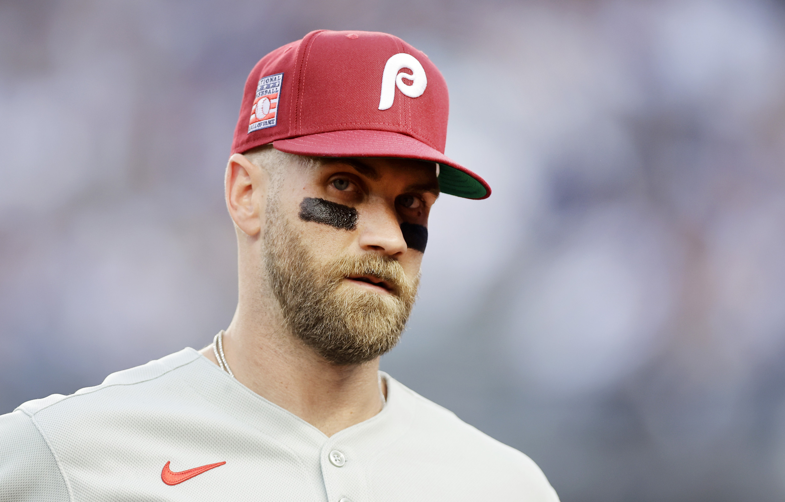 Rob Manfred offers 4-word response on 'meeting' with Phillies' Bryce Harper