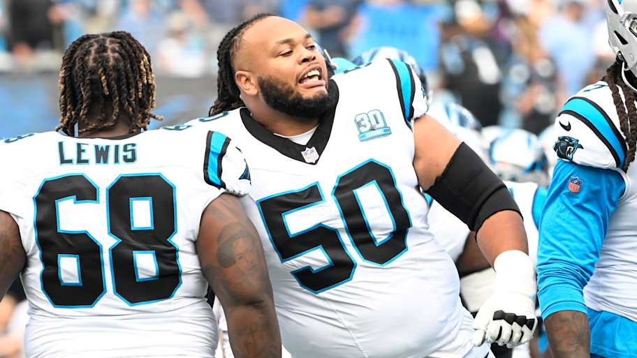 Panthers' awesome offensive line continuity something Robert Hunt has ...