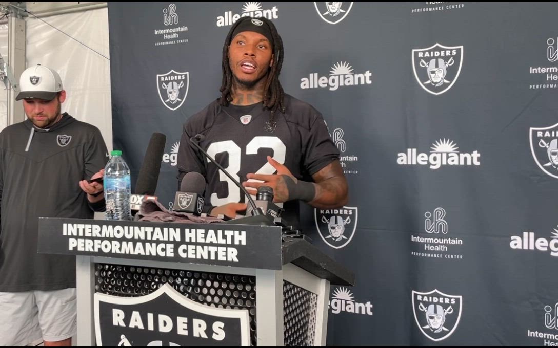 Las Vegas Raiders DB Lonnie Johnson Jr. on Devin White & Elandon Roberts