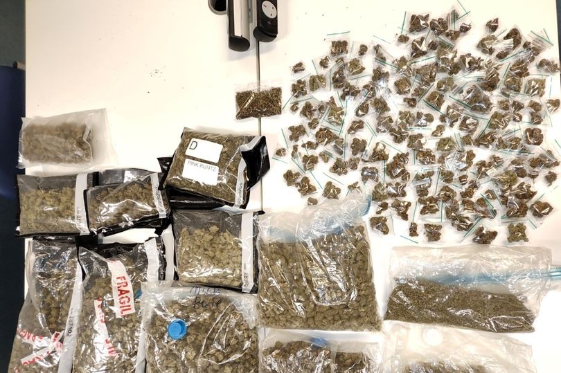 Stash of drugs and terrifying weapons discovered after cops follow ...