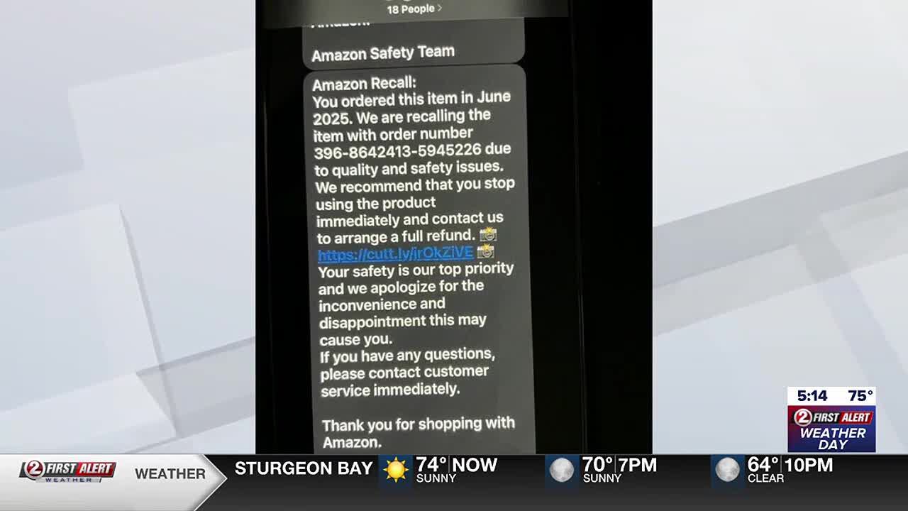 CONSUMER FIRST ALERT: New text scam promises an Amazon refund