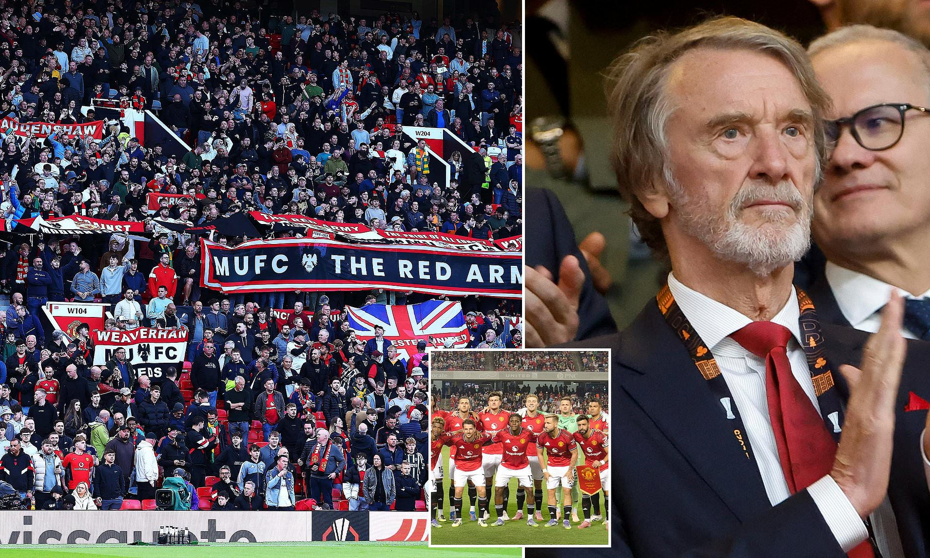 Man United set to host fans at Old Trafford for away game screenings in ...