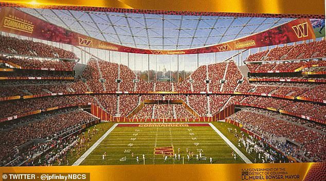 Washington Commanders move step closer to $3.7bn DC stadium amid Trump ...