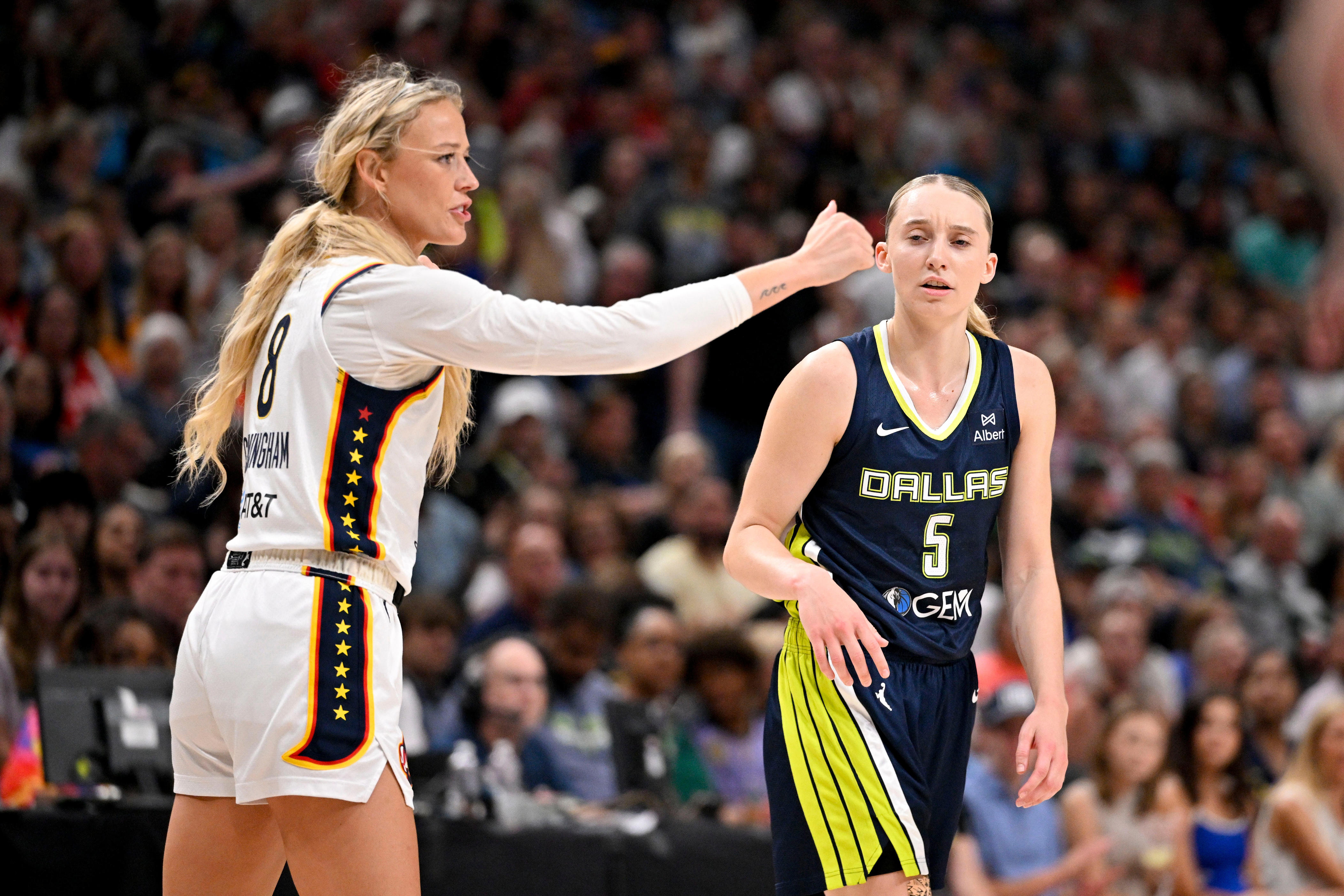 WNBA fines Sophie Cunningham again for criticizing refs: 'They didn't ...