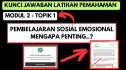 Kunci Jawaban Latihan Pemahaman Modul 2 PSE Topik 1 PPG 2025 Tahap 3: Tujuan Pembelajaran Sosial ...