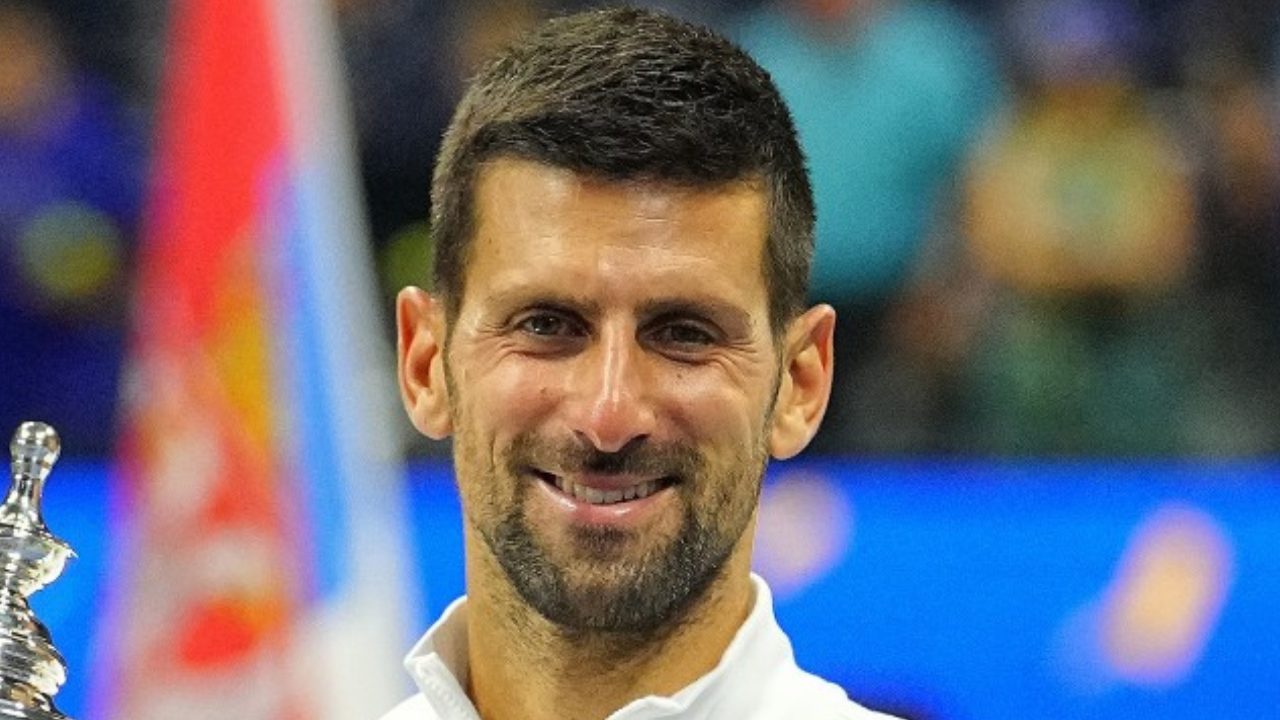 Novak Djokovic joins TikTok trend with viral Bruno Mars’ Uptown Funk dance in bright yellow suit