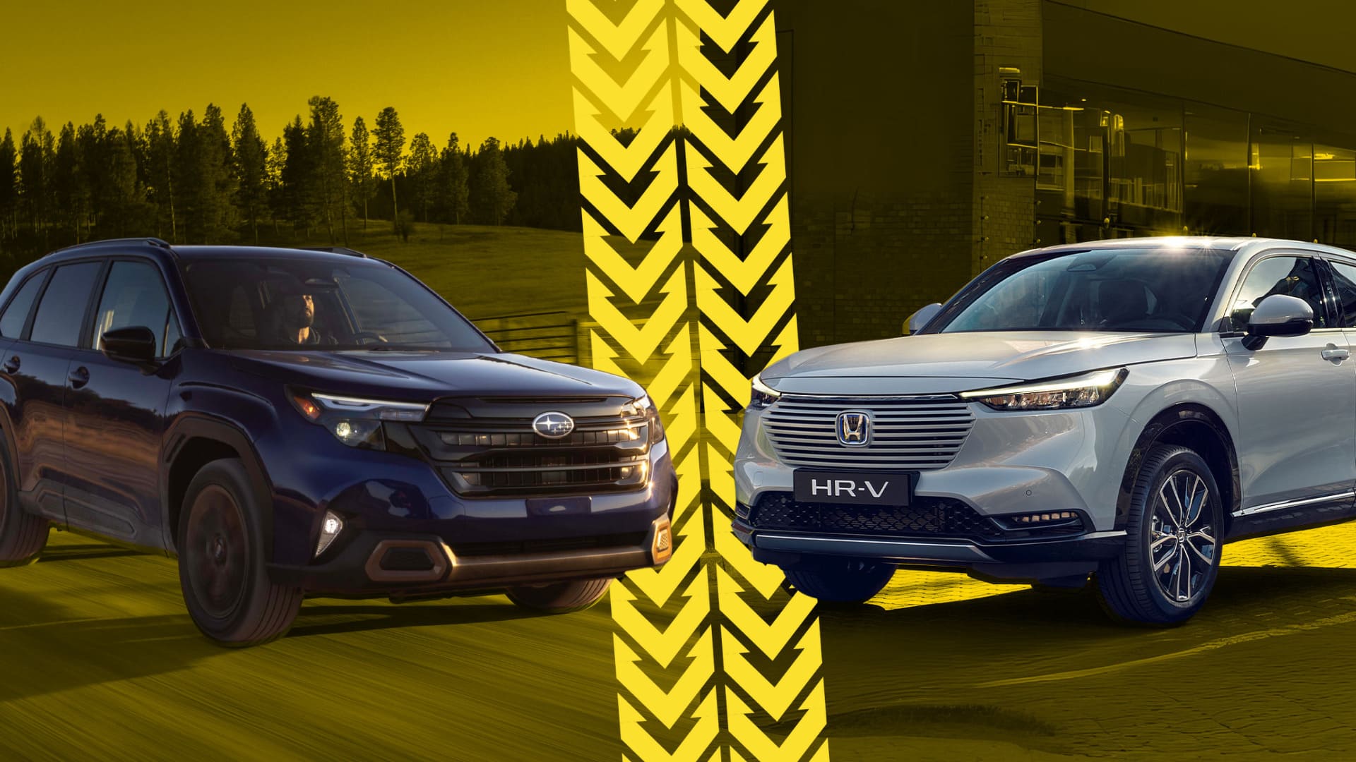 Subaru Forester vs Honda HRV