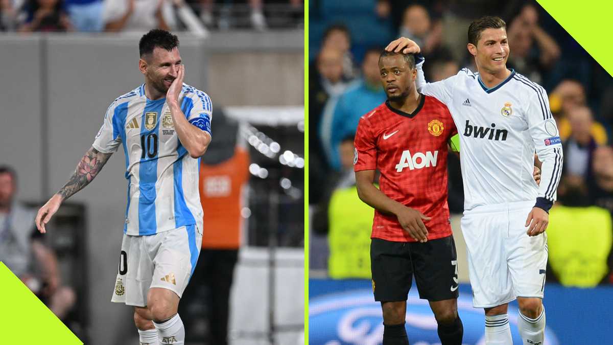 Patrice Evra reveals why he loves Messi even though Ronaldo is his GOAT