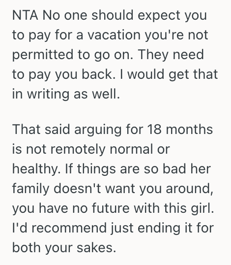 Man Got Uninvited From A Family Trip With His Girlfriend, So Now He’s ...