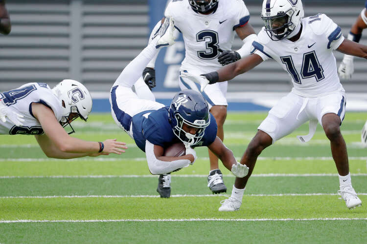 Rice hits the ground running in first preseason practice under new ...