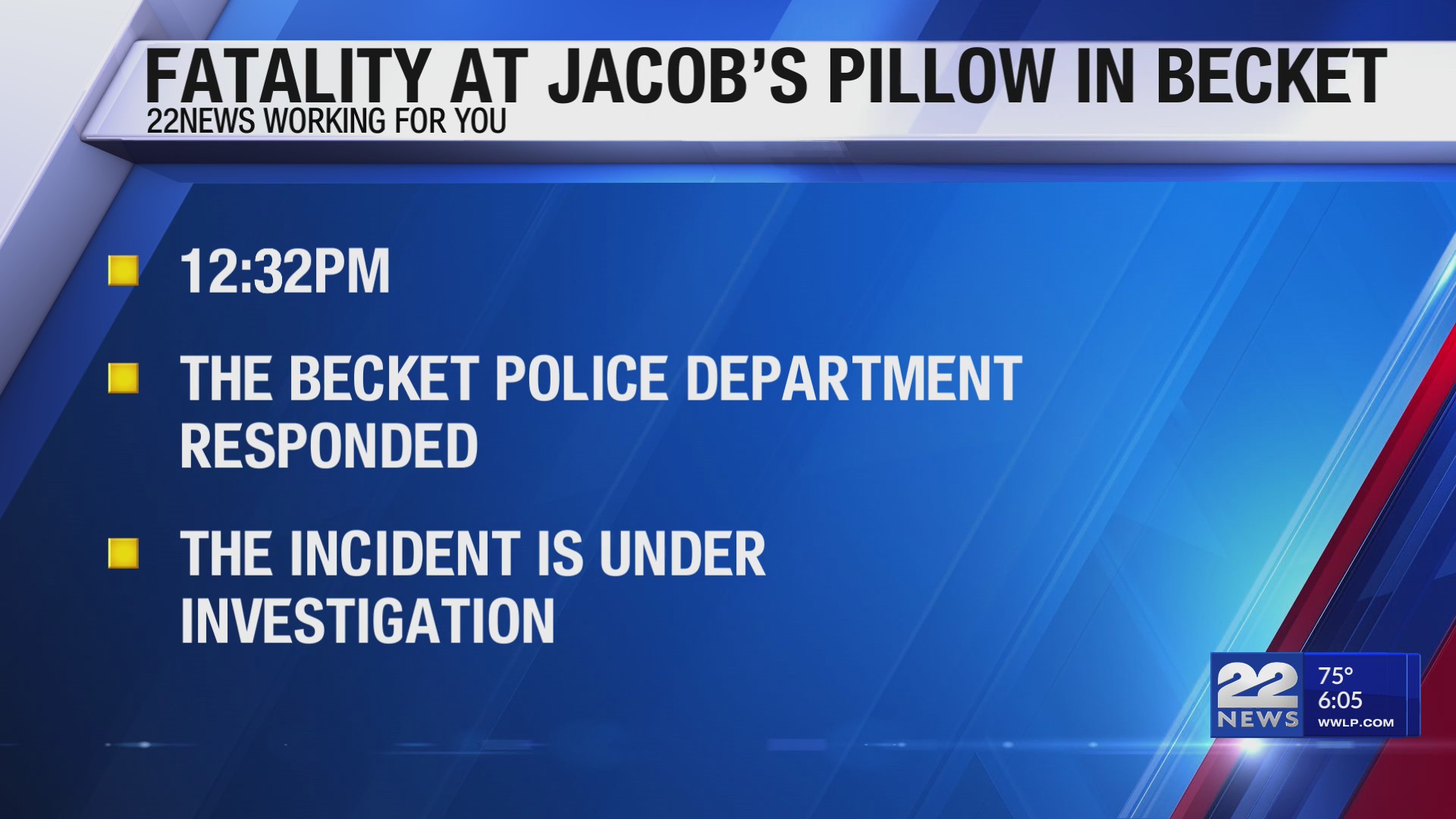 Death under investigation at Jacob’s Pillow in Becket