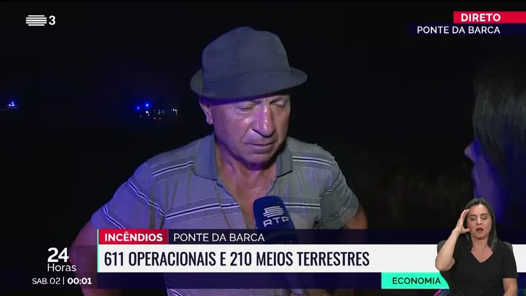Ponte da Barca. "Ardeu tudo" em Germil e auxílio foi "pouco eficaz"