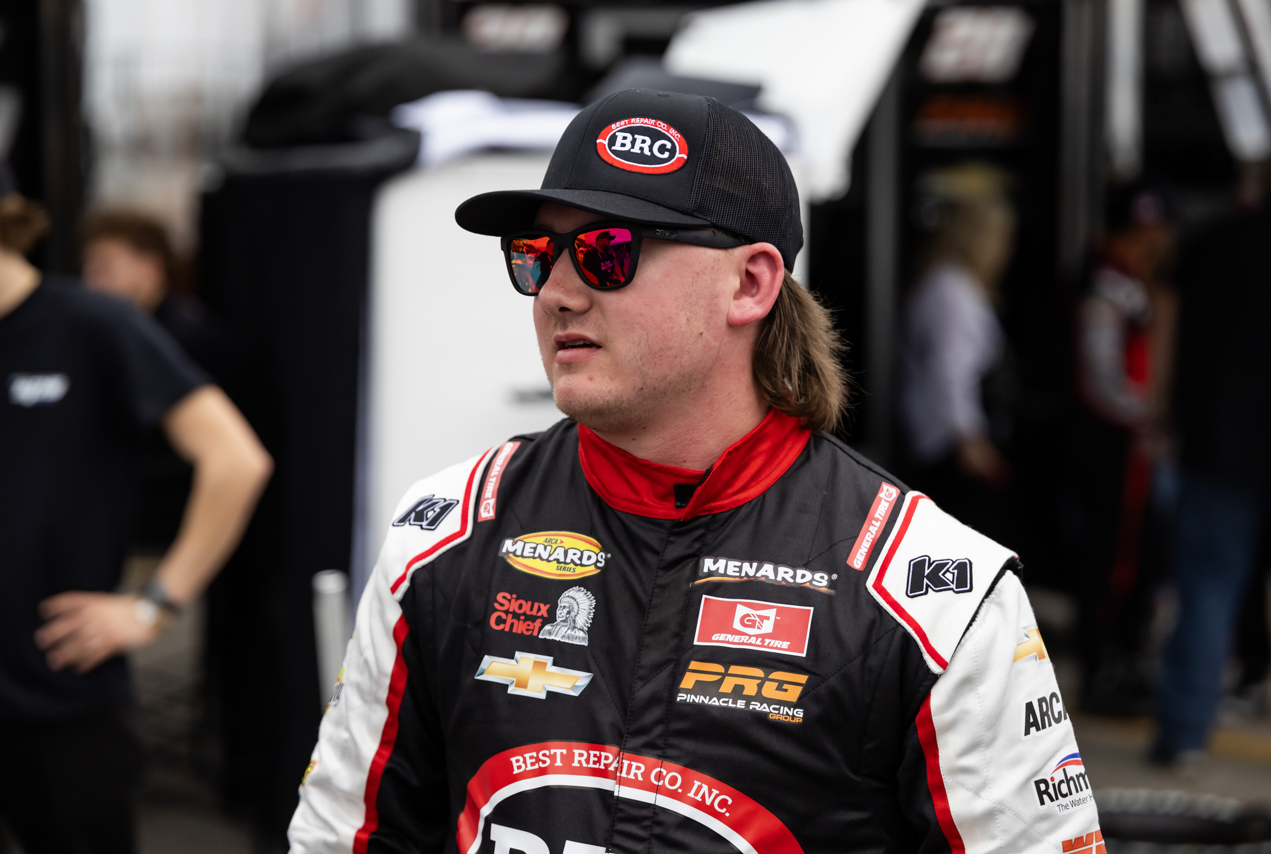 Brenden Queen holds off Brent Crews to win ARCA race at Iowa Speedway