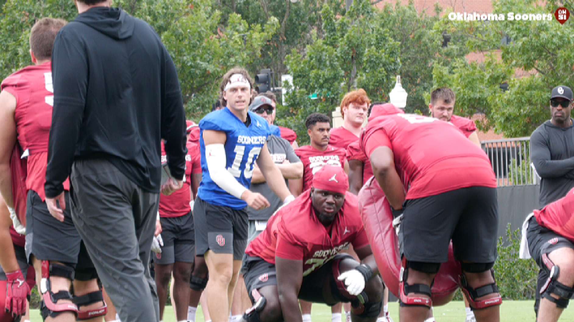 WATCH: Highlights from Oklahoma's Second Practice of Fall Camp