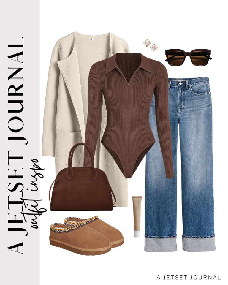 A Week of These Stylish Must Have Jeans and Layers