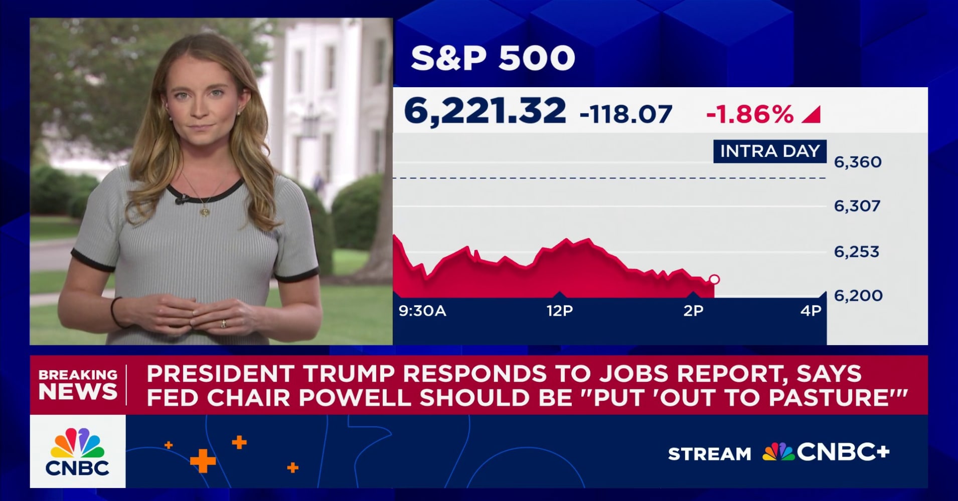 Trump fires Commissioner of Labor Statistics Dr. Erika McEntarfer after labor data revisions