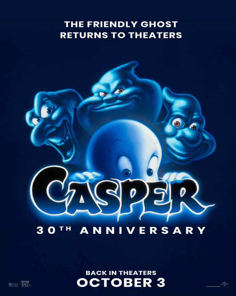 Casper Returns to Theaters for 30th Anniversary