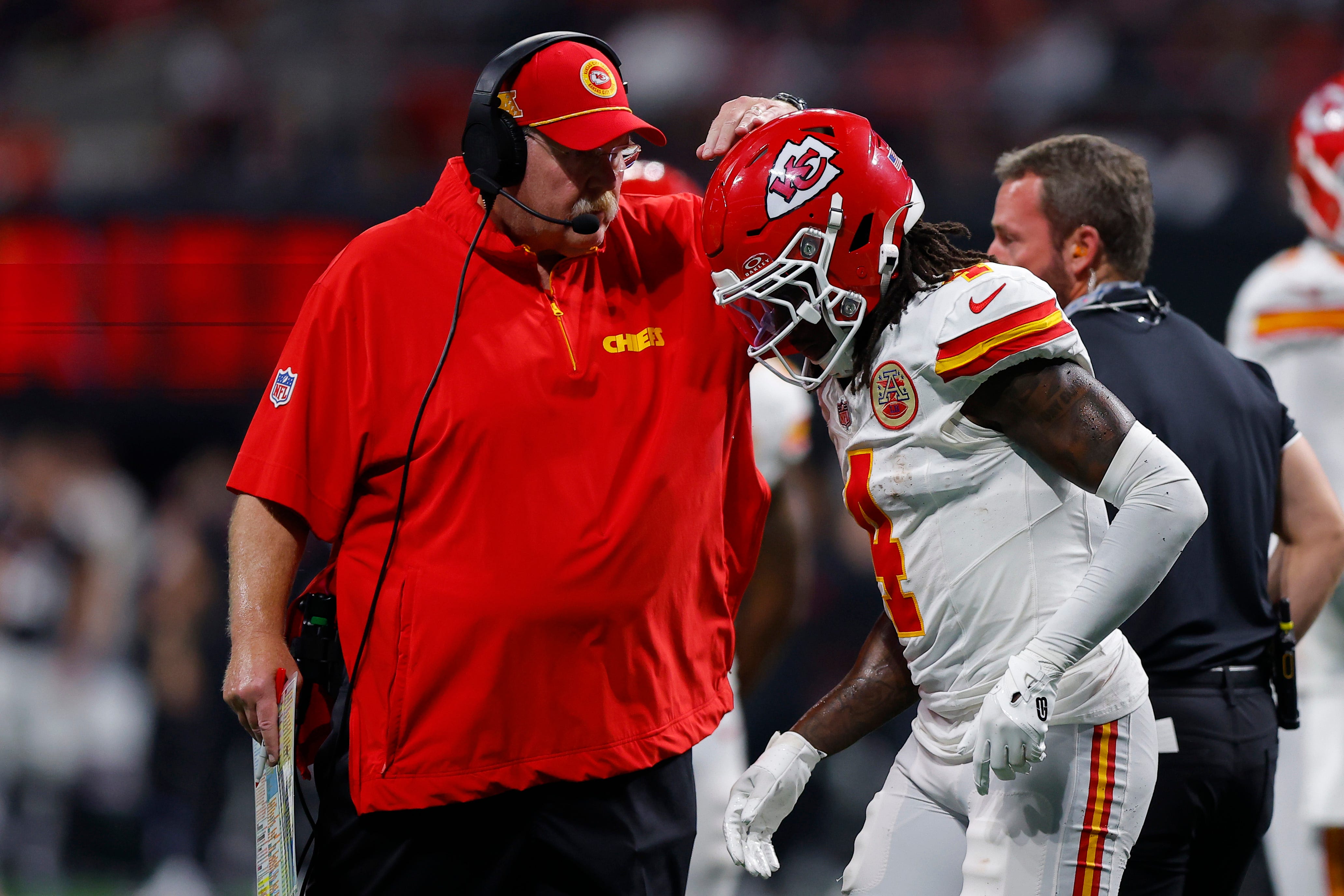 Chiefs HC Andy Reid cracks wise with epic joke about WR Rashee Rice's ...