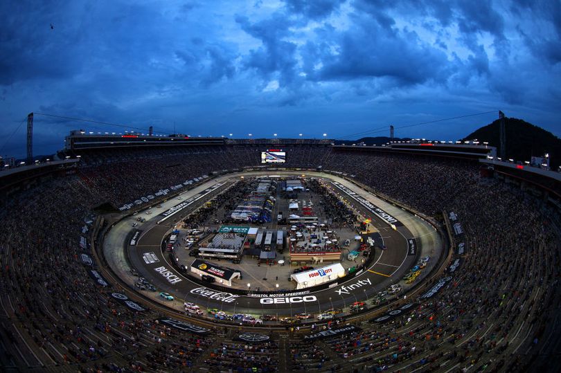 10 remarkable photos show NASCAR track transformed for record-breaking ...