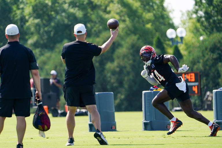 Demetrius Knight's big hits catch attention of coaches at Bengals camp