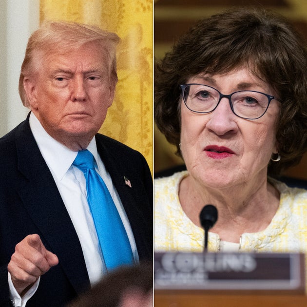 Trump Blasts GOP Sen. Susan Collins For Daring To Cross Him