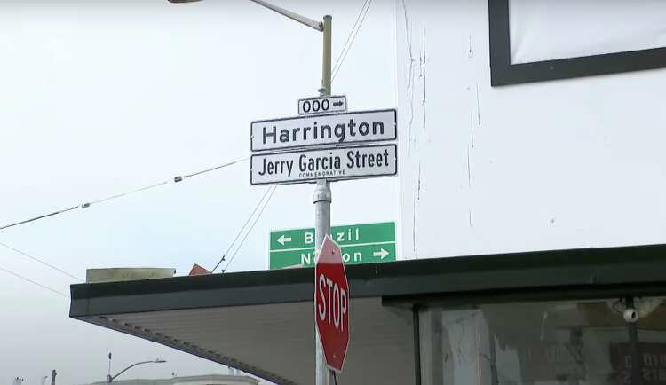 Grateful Dead's Jerry Garcia gets a street named after him in San Francisco