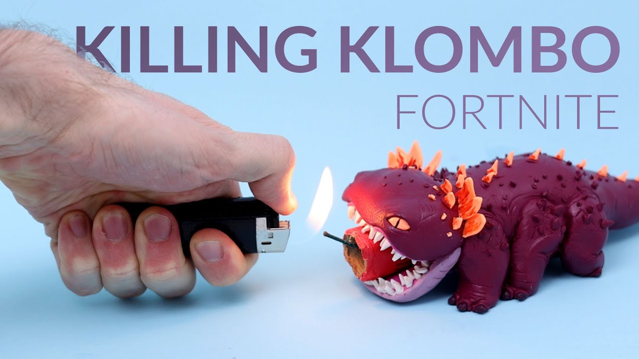 Killing a Clay KLOMBO with FIRECRACKER – Fortnite
