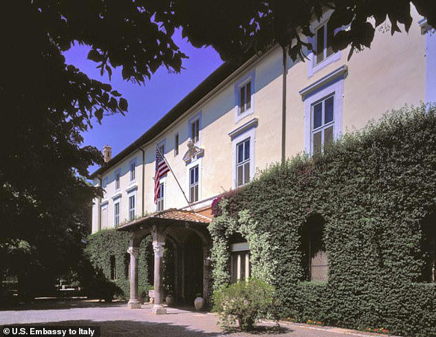 American ambassador to Italy so disgusted with official Roman villa he ...