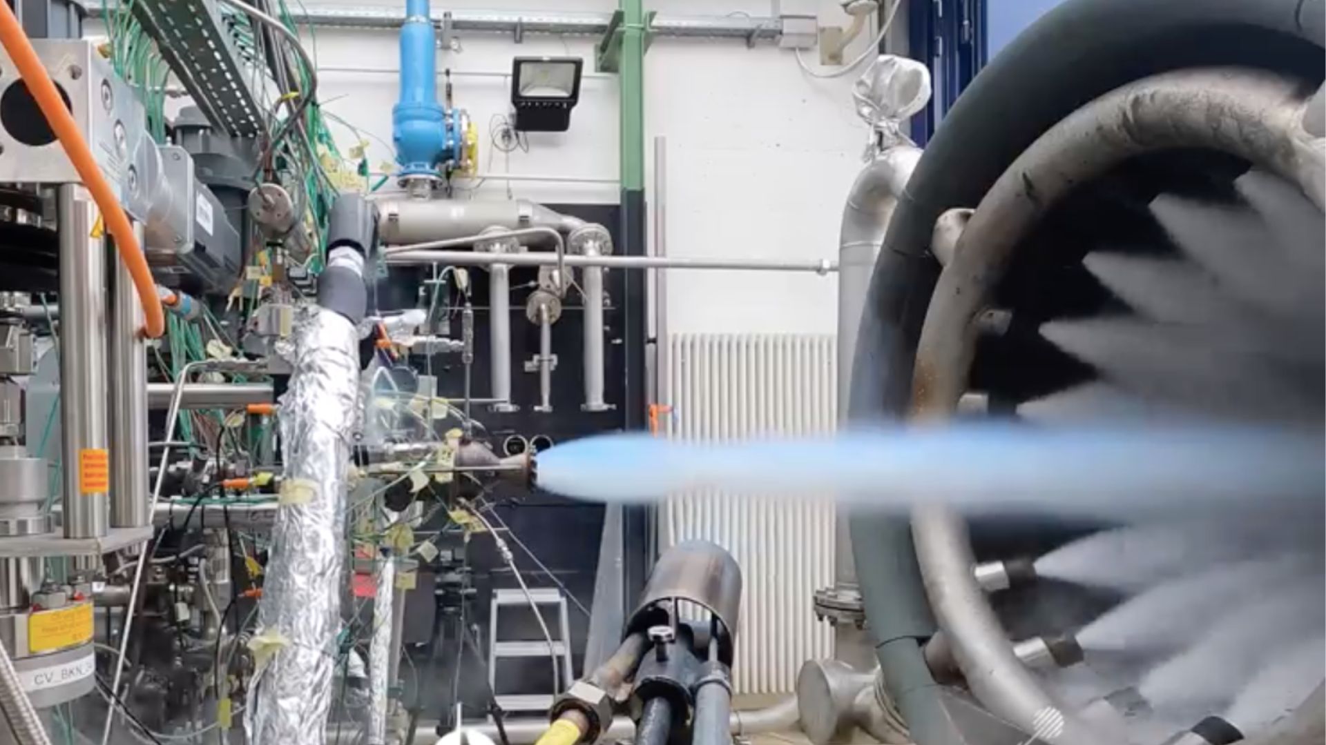 250-ton Typhoon rocket engine tested, German firm’s preburner underwent ...