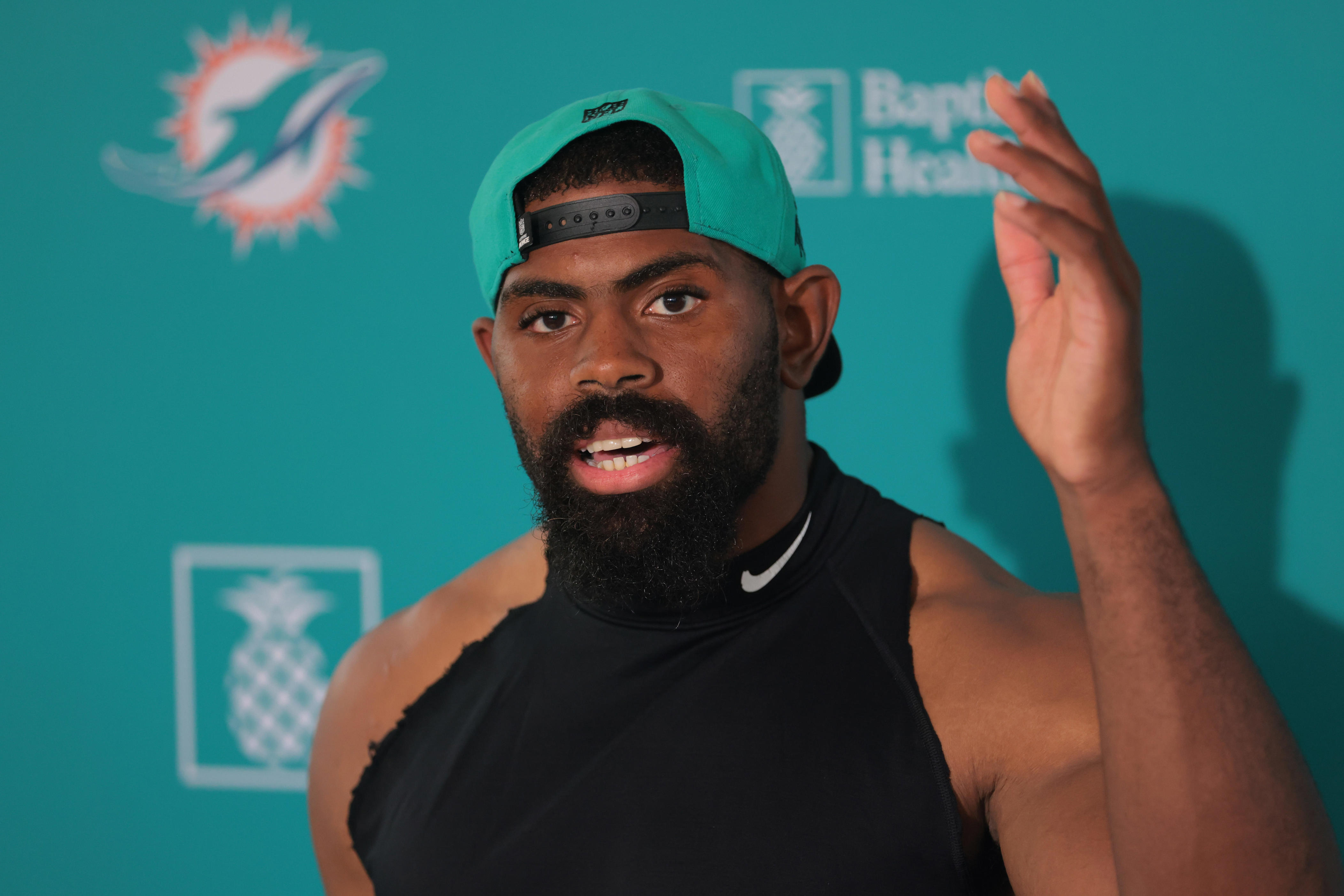 Miami Dolphins' Jordyn Brooks, Tyrel Dodson address practice ...