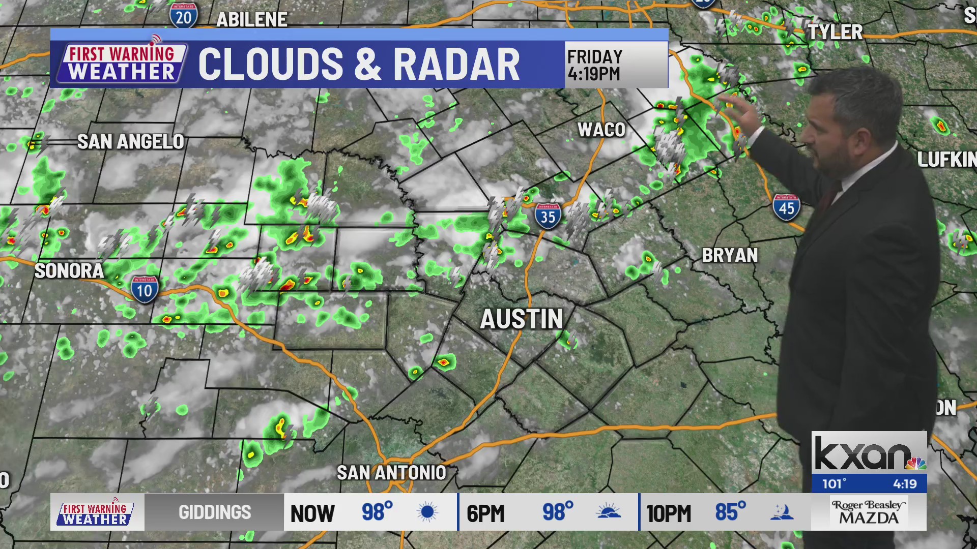 First Warning Weather Afternoon Forecast with Meteorologist Freddy Vela ...