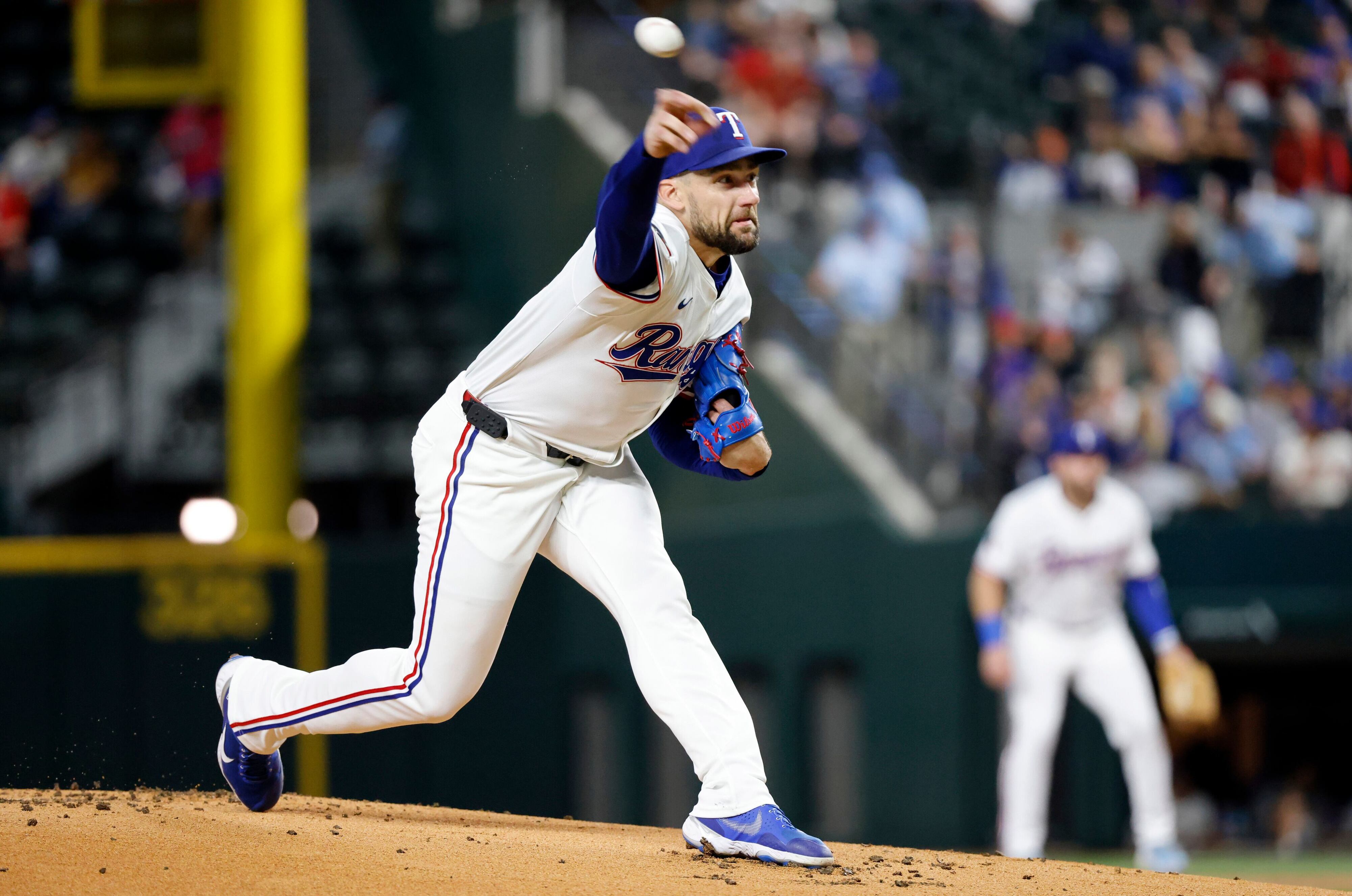Nathan Eovaldi completes historic July with Rangers’ player of the ...